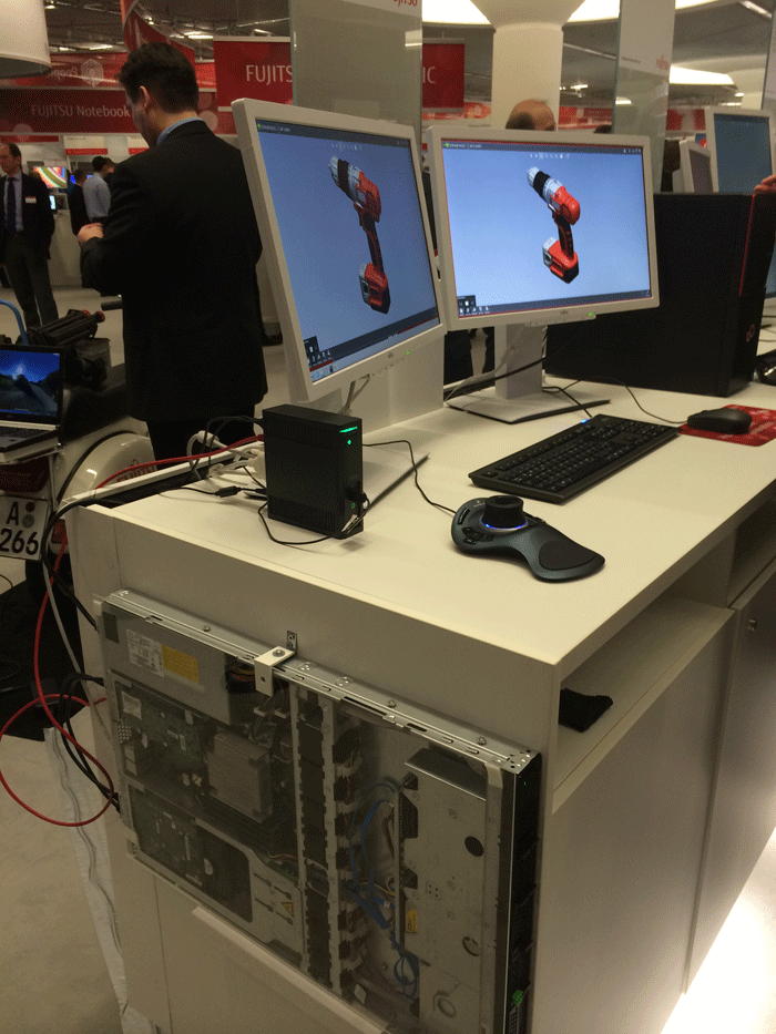 Fujitsu Forum 2014: supporting 16 CAD users with a single workstation ...