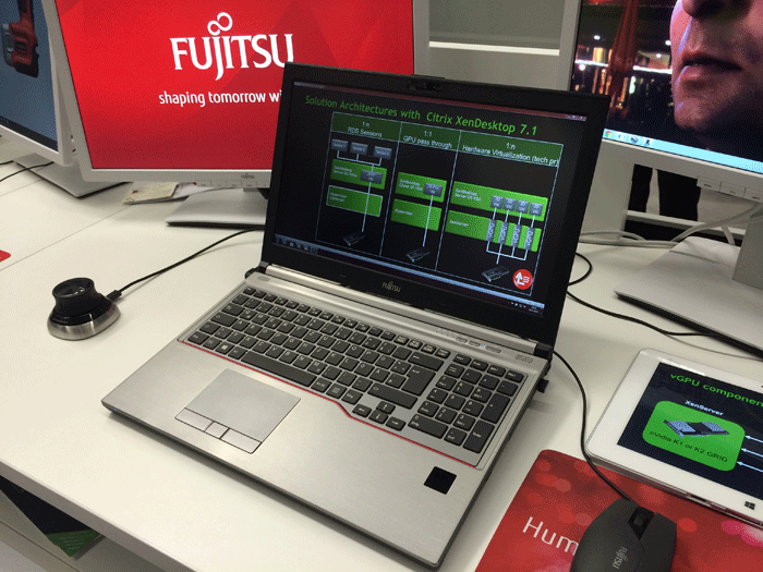 Fujitsu Forum 2014: supporting 16 CAD users with a single workstation ...