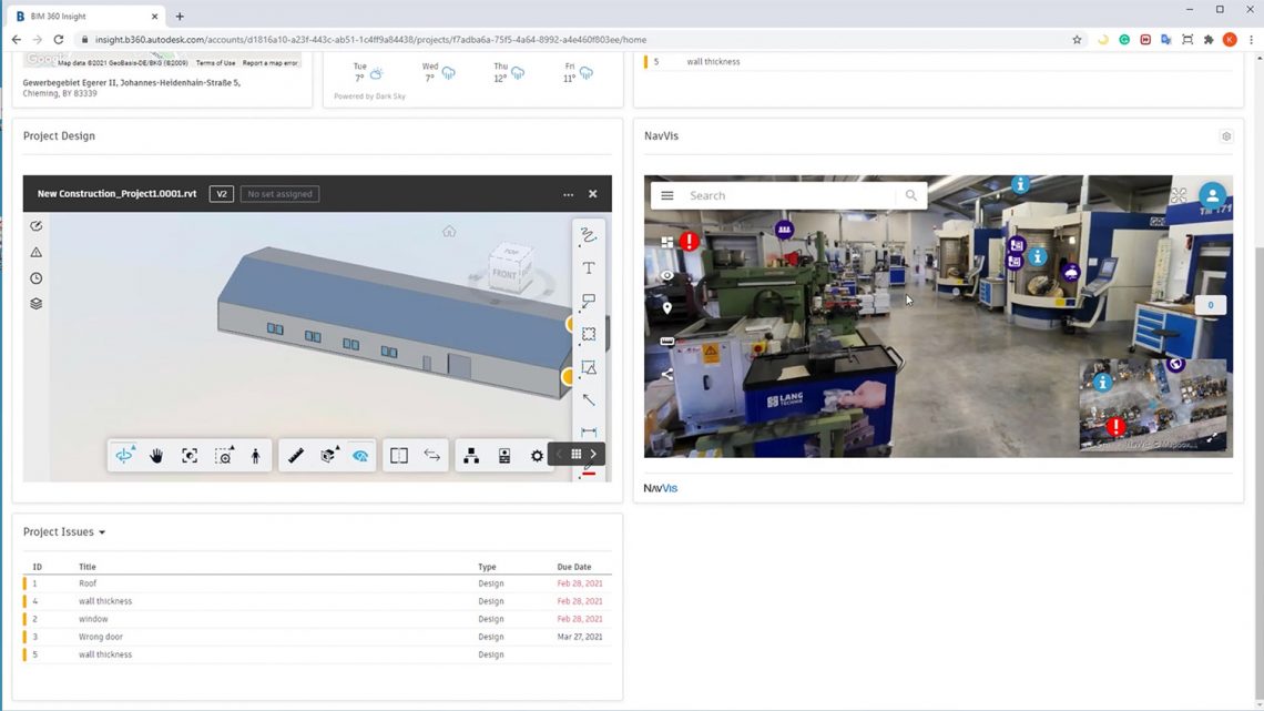 NavVis IndoorViewer integrates with Construction Cloud - AEC Magazine