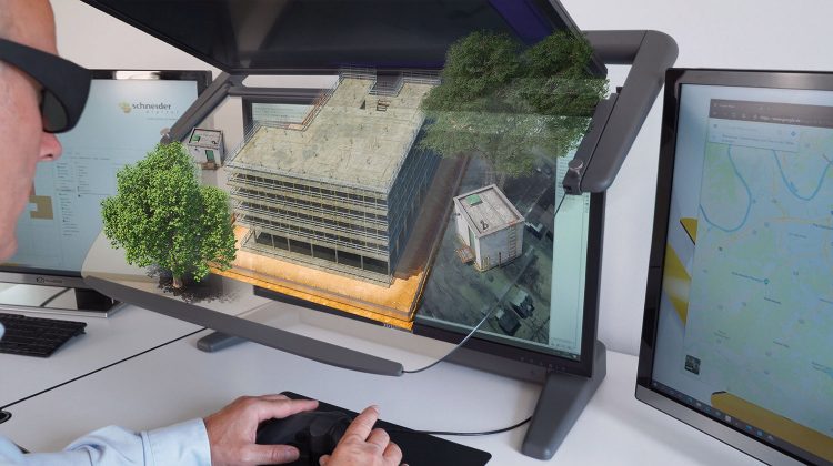 Schneider Digital brings 3D stereo to desktop BIM - AEC Magazine