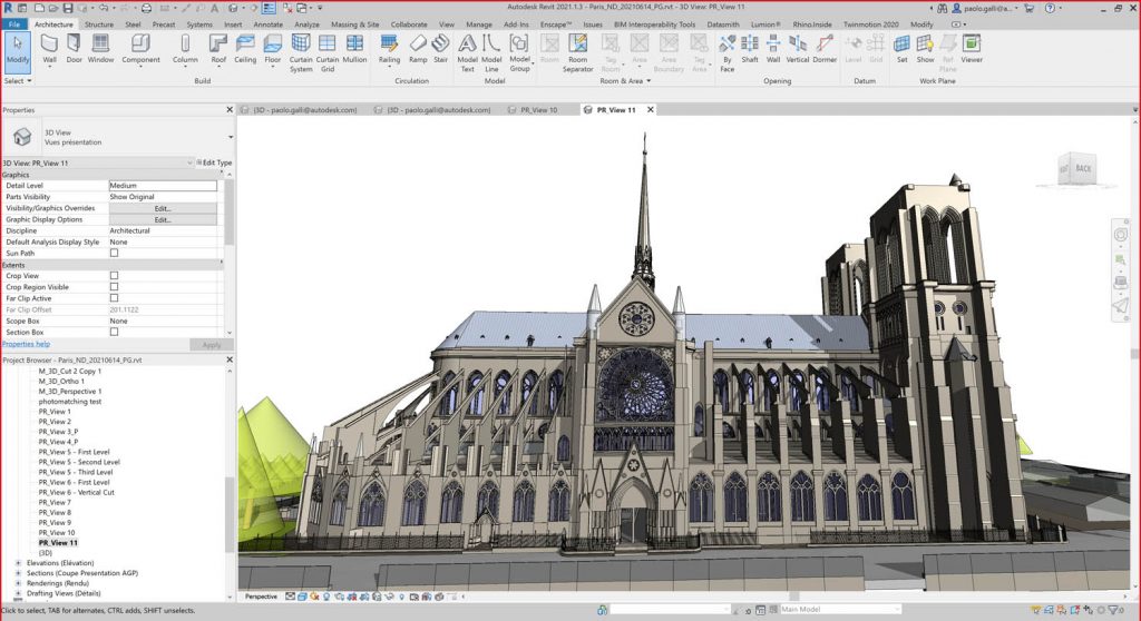 BIM and the Notre-Dame resurrection - AEC Magazine
