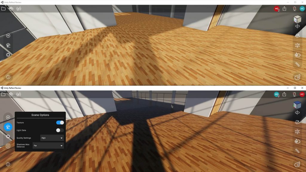 Annotations added to Unity Reflect Review - AEC Magazine