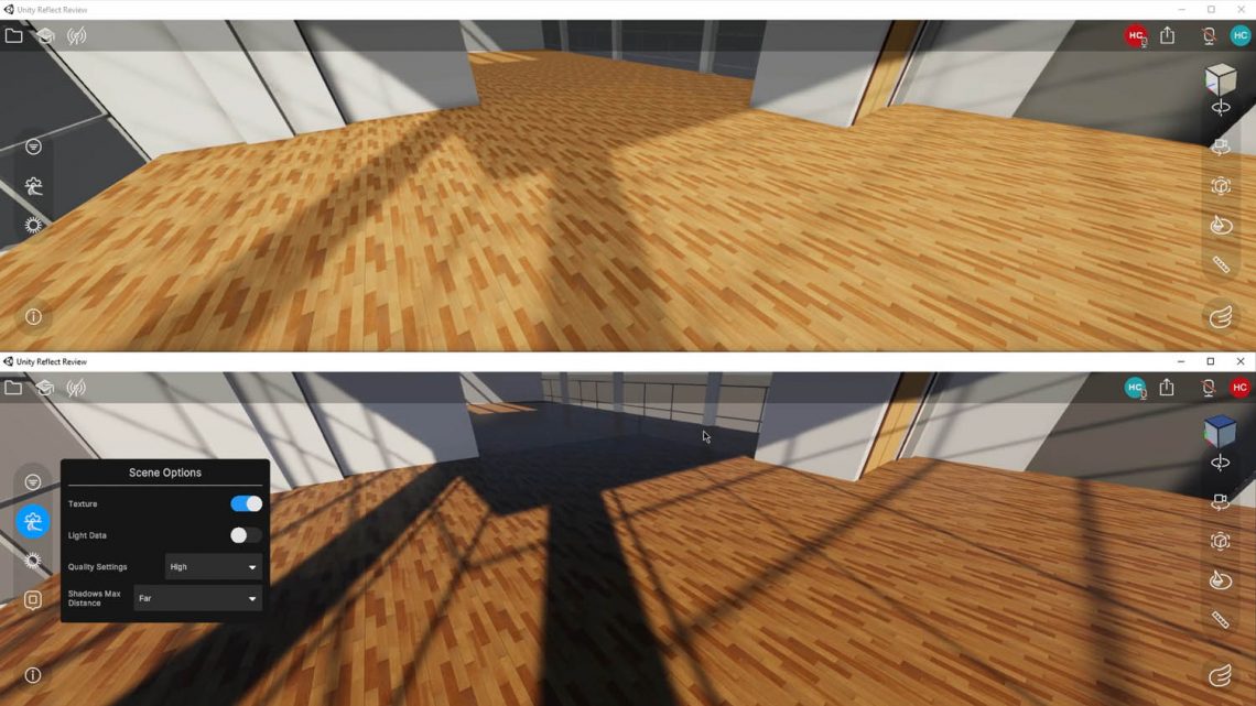 Annotations added to Unity Reflect Review - AEC Magazine