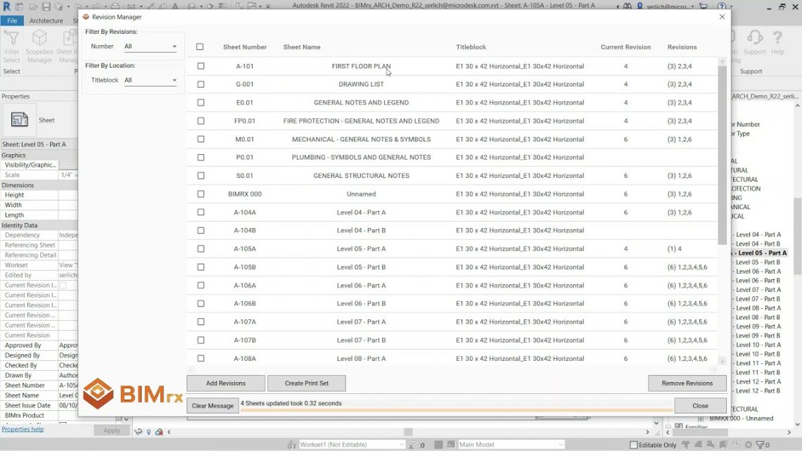Microdesk updates BIMrx for Revit - AEC Magazine