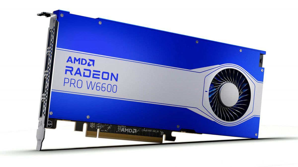 AMD Radeon Pro W6600 GPU review - AEC Magazine