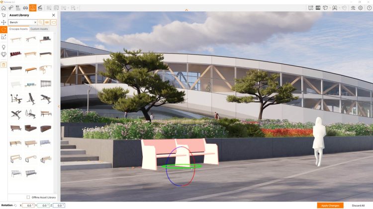 Enscape 3.2 streamlined with Dynamic Asset Placement - AEC Magazine