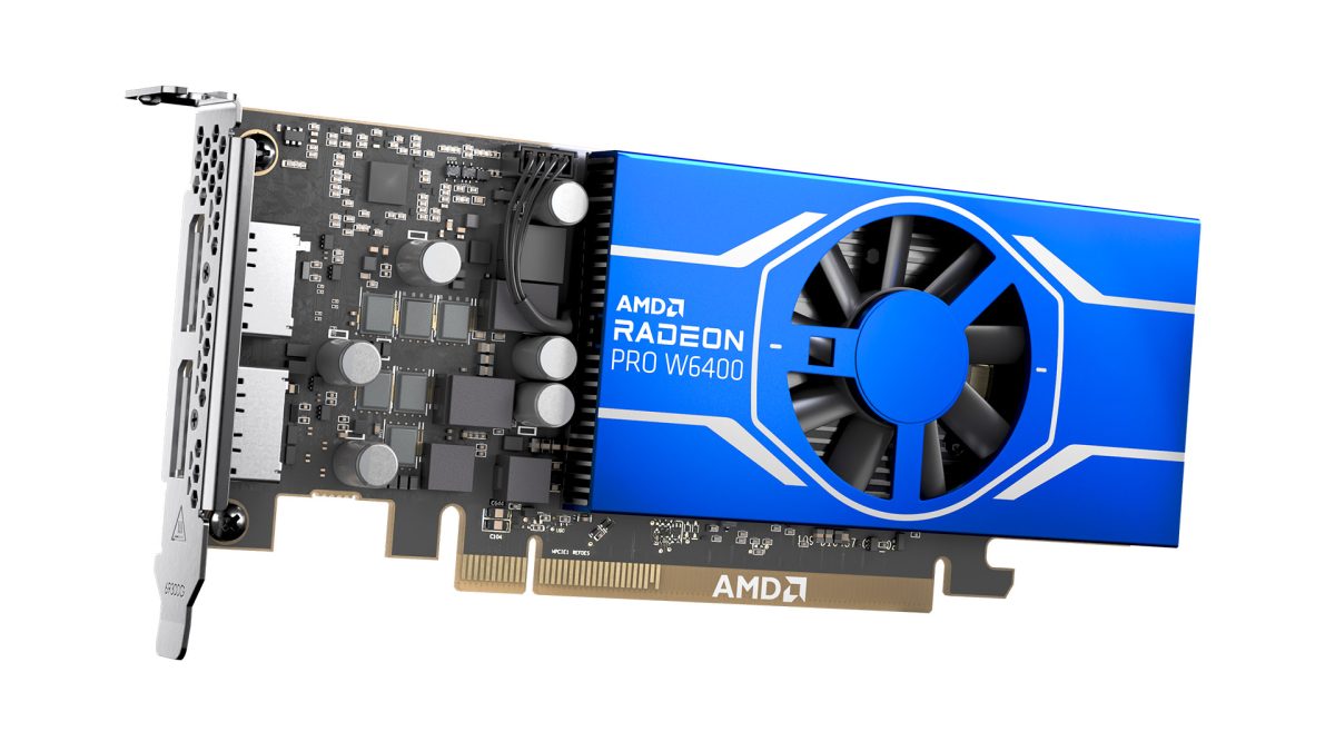 AMD Radeon Pro W6400 pro GPU launches for $229 - AEC Magazine