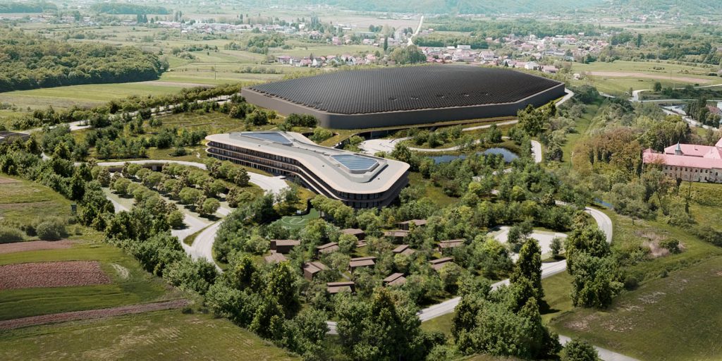 Designing an electric hypercar campus for Rimac - AEC Magazine