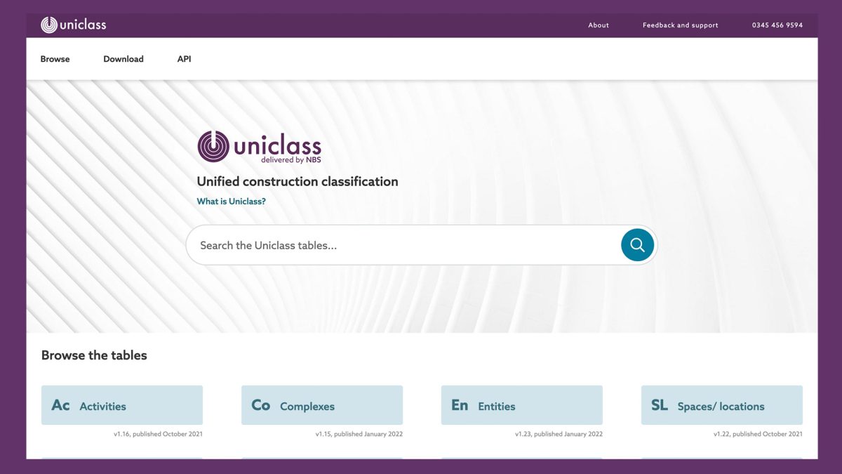 NBS launches new tool to boost Uniclass adoption - AEC Magazine