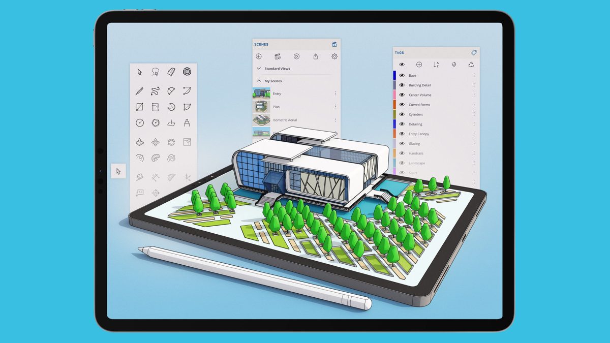 SketchUp for iPad launches for modelling on the go - AEC Magazine
