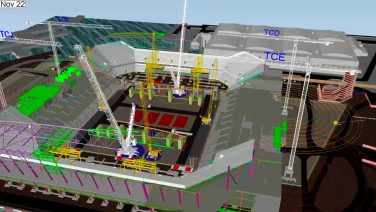 4D construction simulation driving Everton stadium build - AEC Magazine