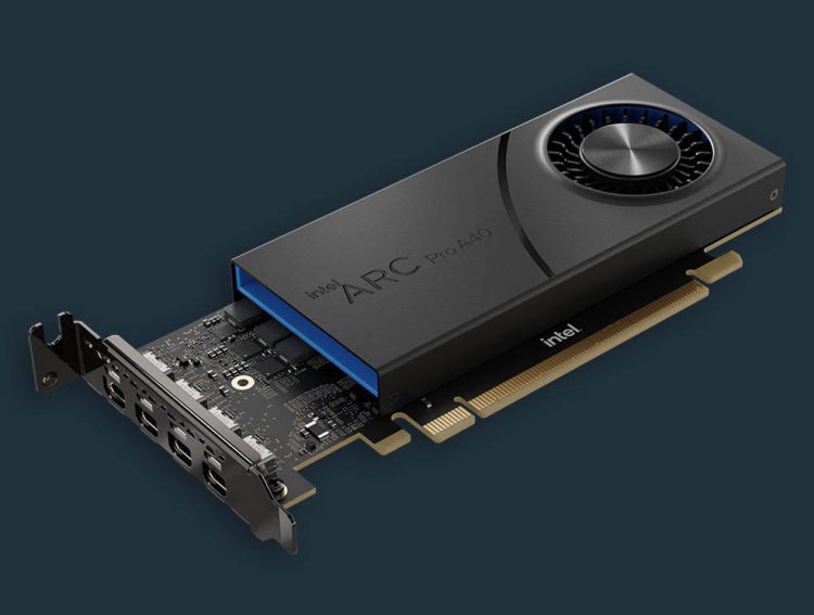 Exclusive review: Intel Arc Pro A40 / A50 - AEC Magazine