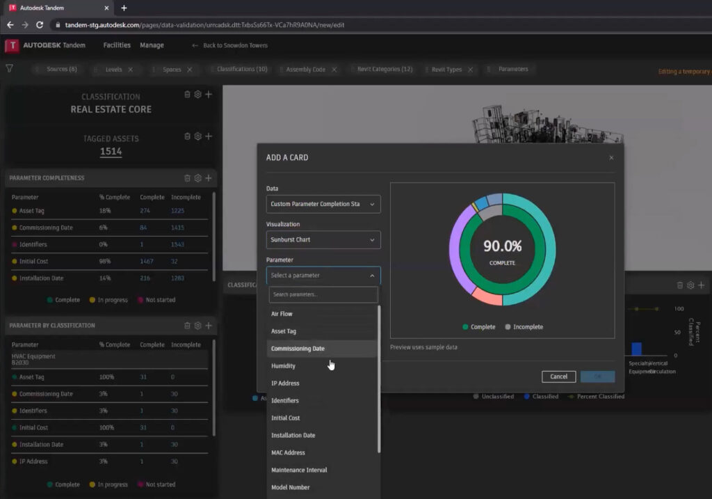 Autodesk Tandem: dashboards - AEC Magazine