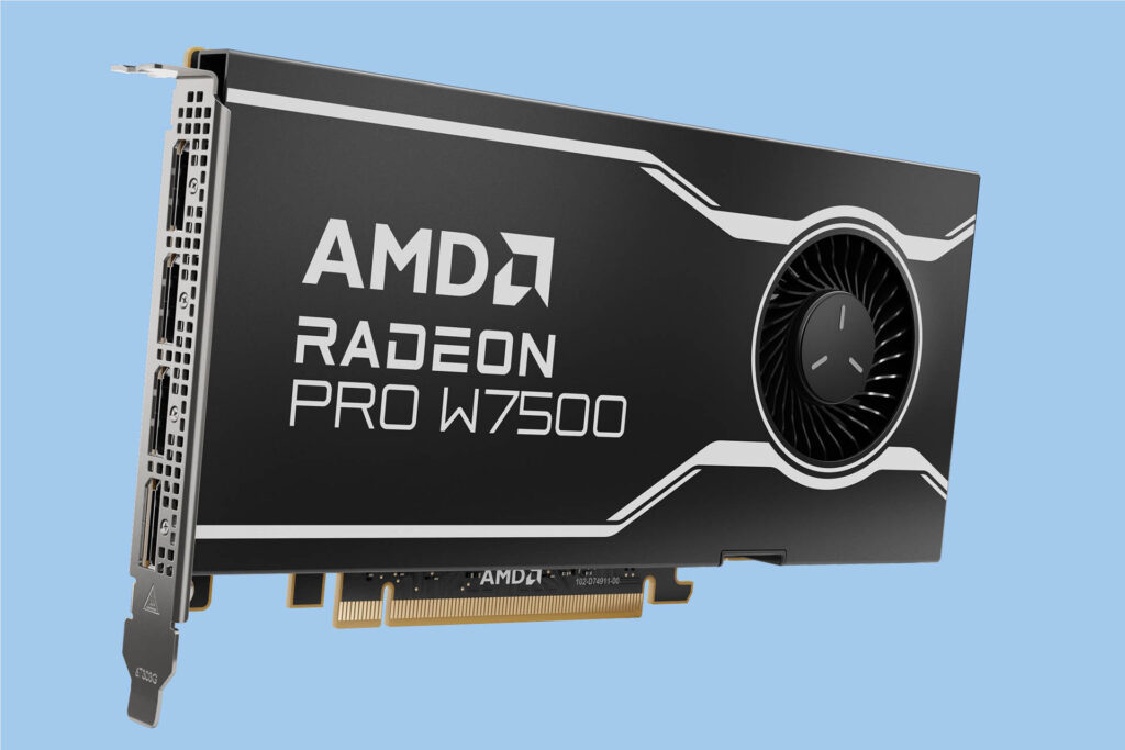 Review: AMD Radeon Pro W7500 W7600 & W7700 - AEC Magazine
