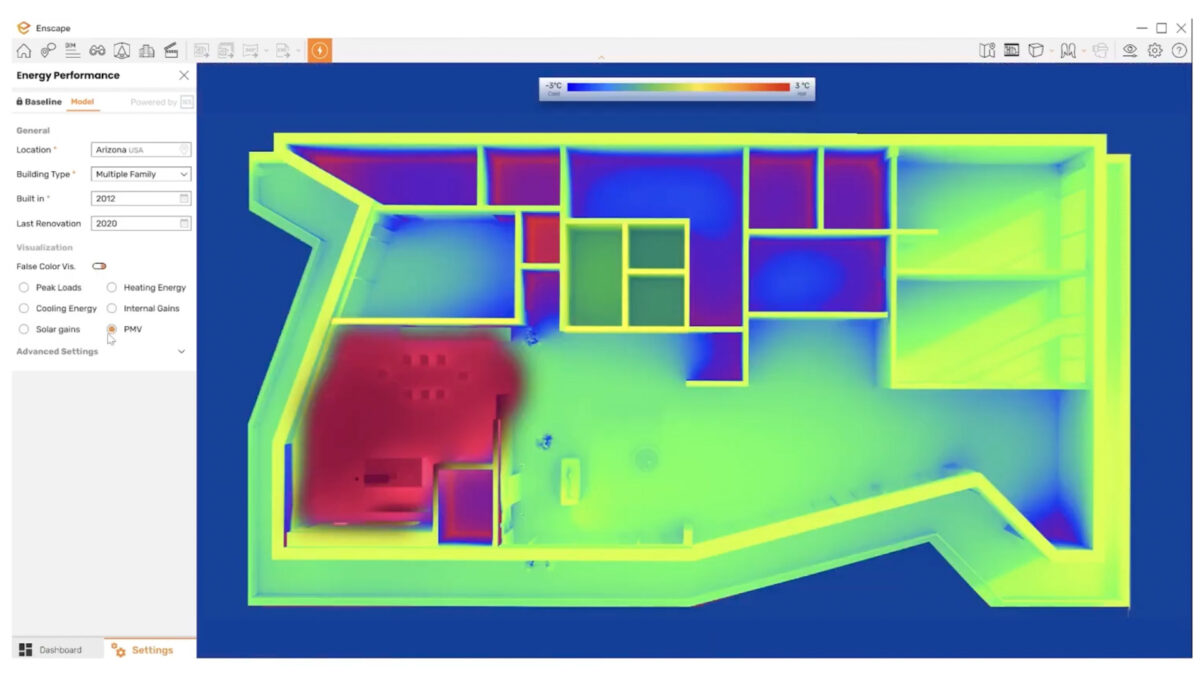 Enscape to visualise energy efficiency of building designs - AEC Magazine