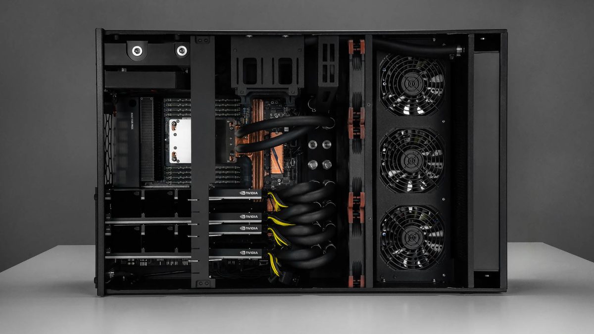 Liquid cooled workstation launches with Threadripper Pro - AEC Magazine