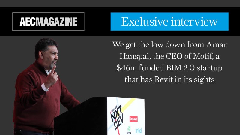 Motif to take on Revit: exclusive interview - AEC Magazine