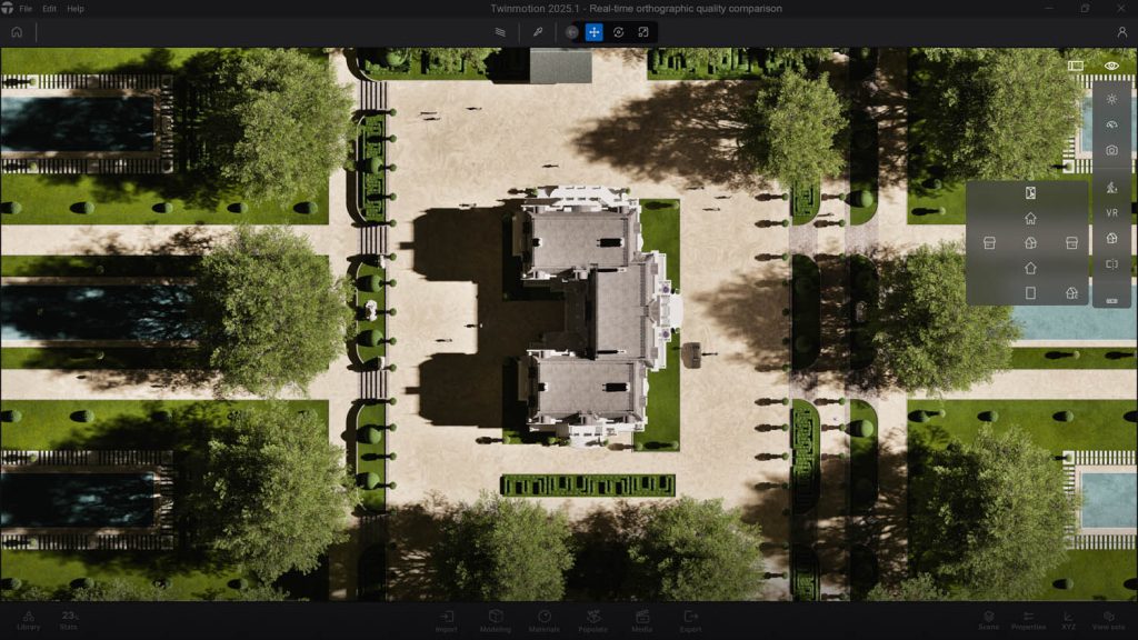 Twinmotion 2025.1 adds realism to exterior scenes - AEC Magazine