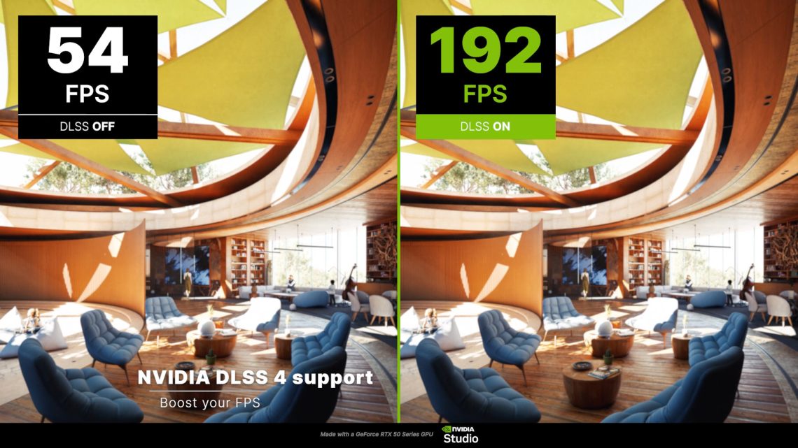 Twinmotion now supports Nvidia DLSS 4 - AEC Magazine