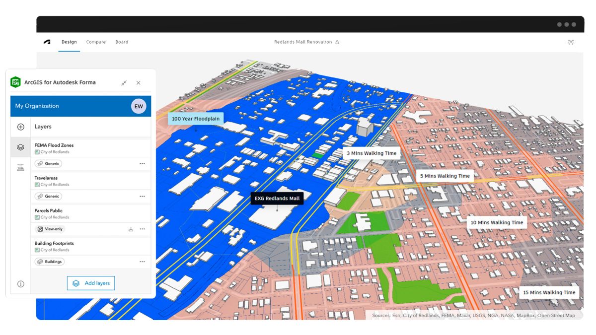 Esri launches ArcGIS for Autodesk Forma - AEC Magazine