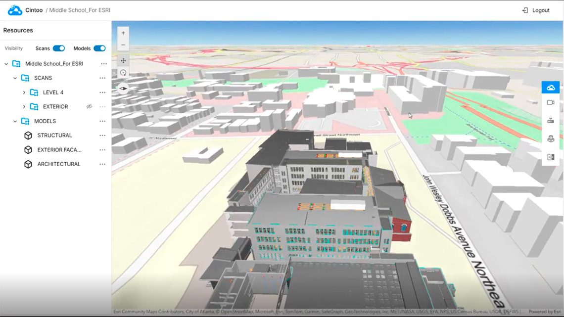 Cintoo launches ArcGIS integration - AEC Magazine