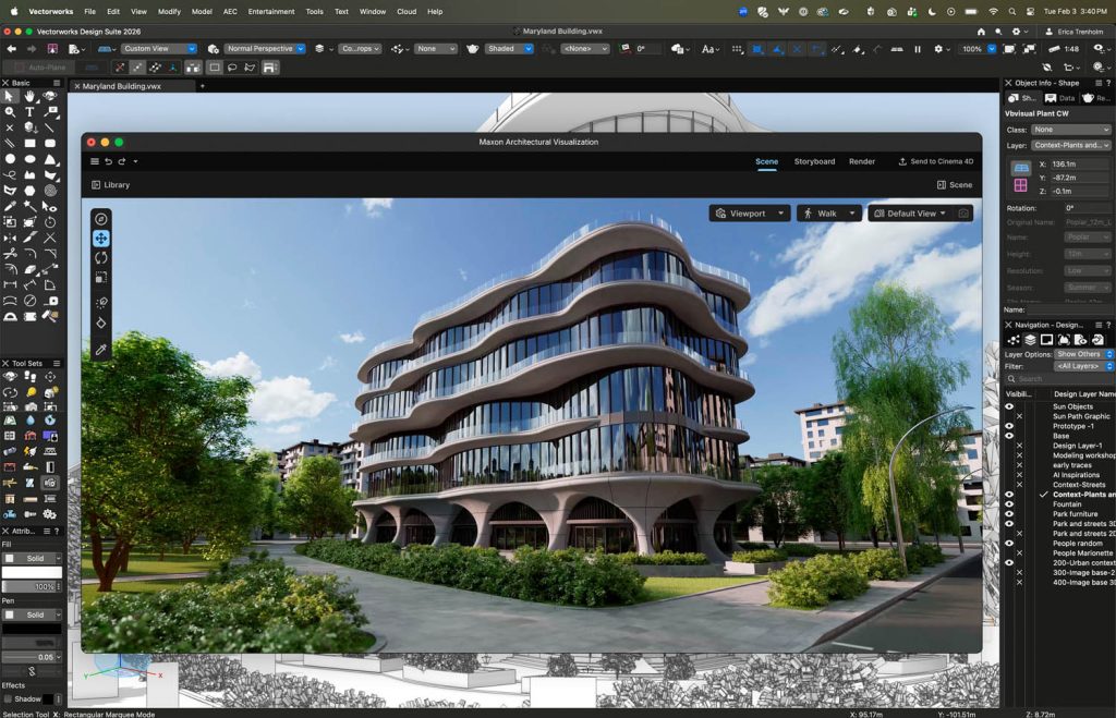 Maxon launches RedShift for Archviz - AEC Magazine