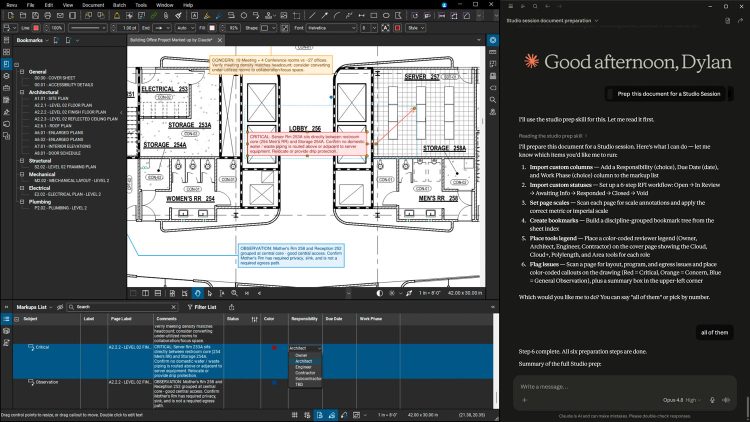 Bluebeam brings AI-powered workflows to Revu - AEC Magazine